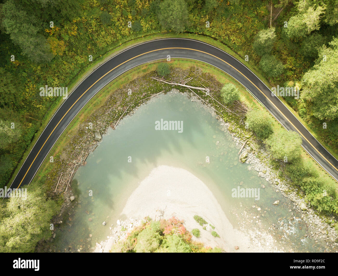 Mountain loop highway hi-res stock photography and images - Alamy