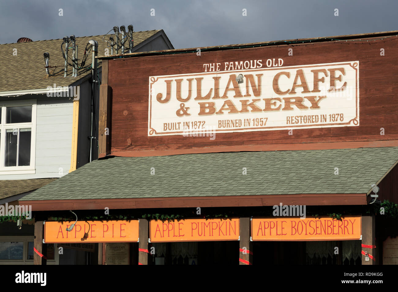 Julian california cafe bakery hi-res stock photography and images - Alamy