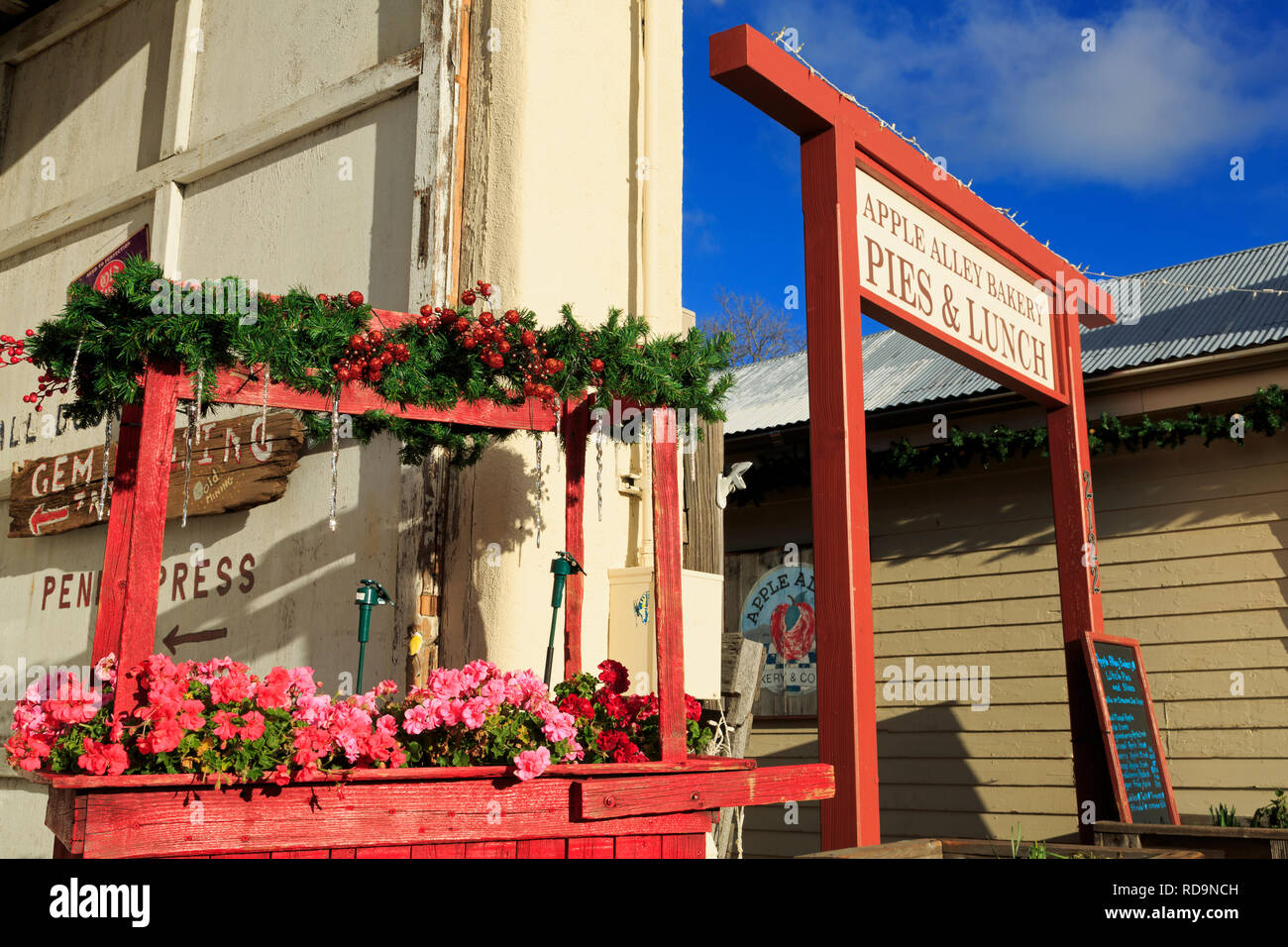 Apple Alley Bakery, Julian,San Diego County, California, USA Stock ...