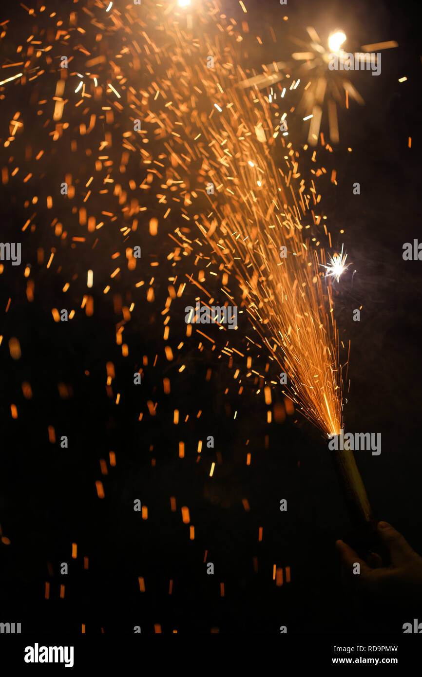 Divali fireworks hi-res stock photography and images - Alamy