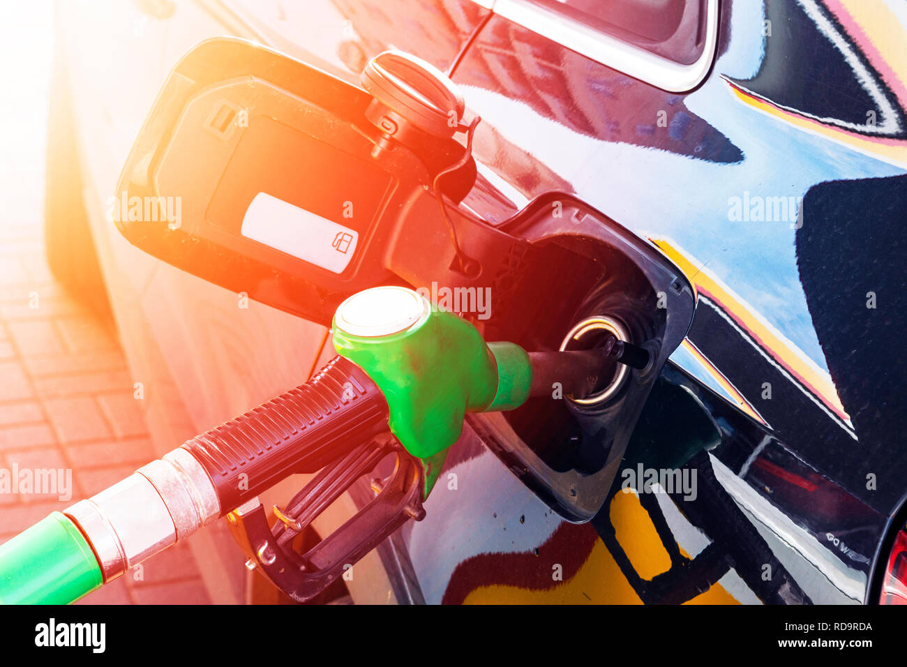 Empty diesel pump hi-res stock photography and images - Alamy