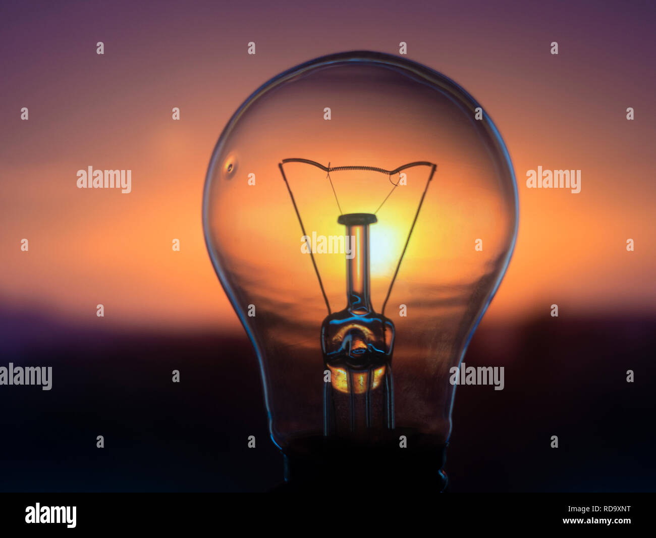 Through the vintage lamp hi-res stock photography and images - Alamy
