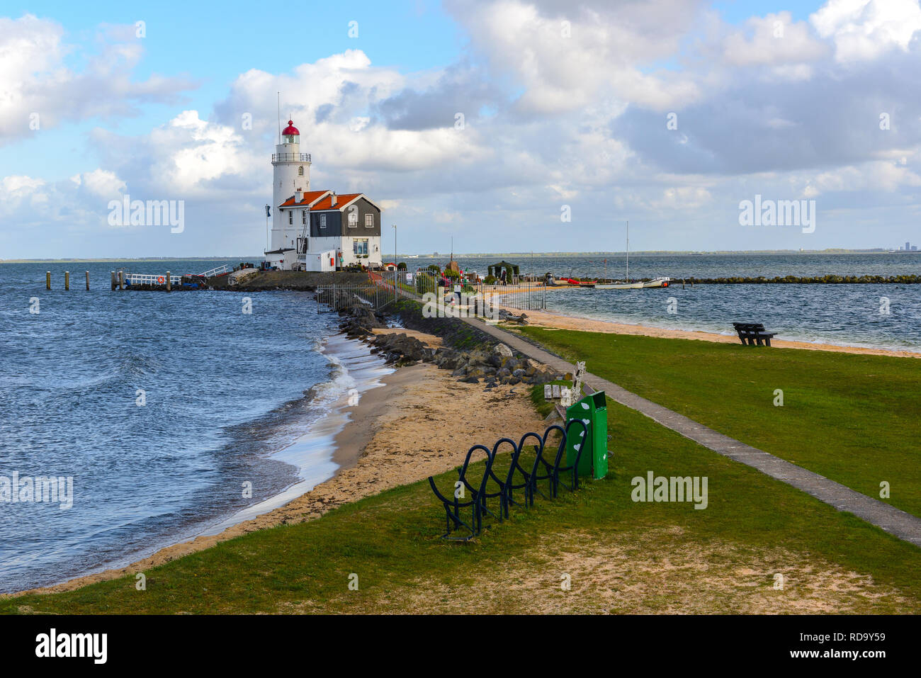 The Horse of Marken lighthouse, The Netherlands Stock Photo - Alamy