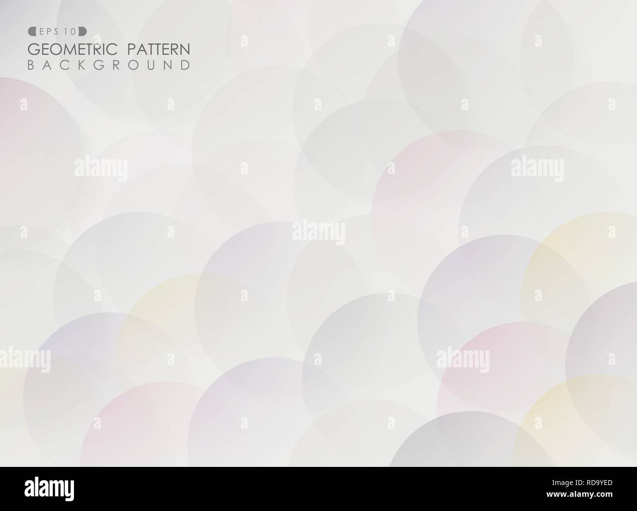 Abstract of colorful circle pattern geometric pattern background ...