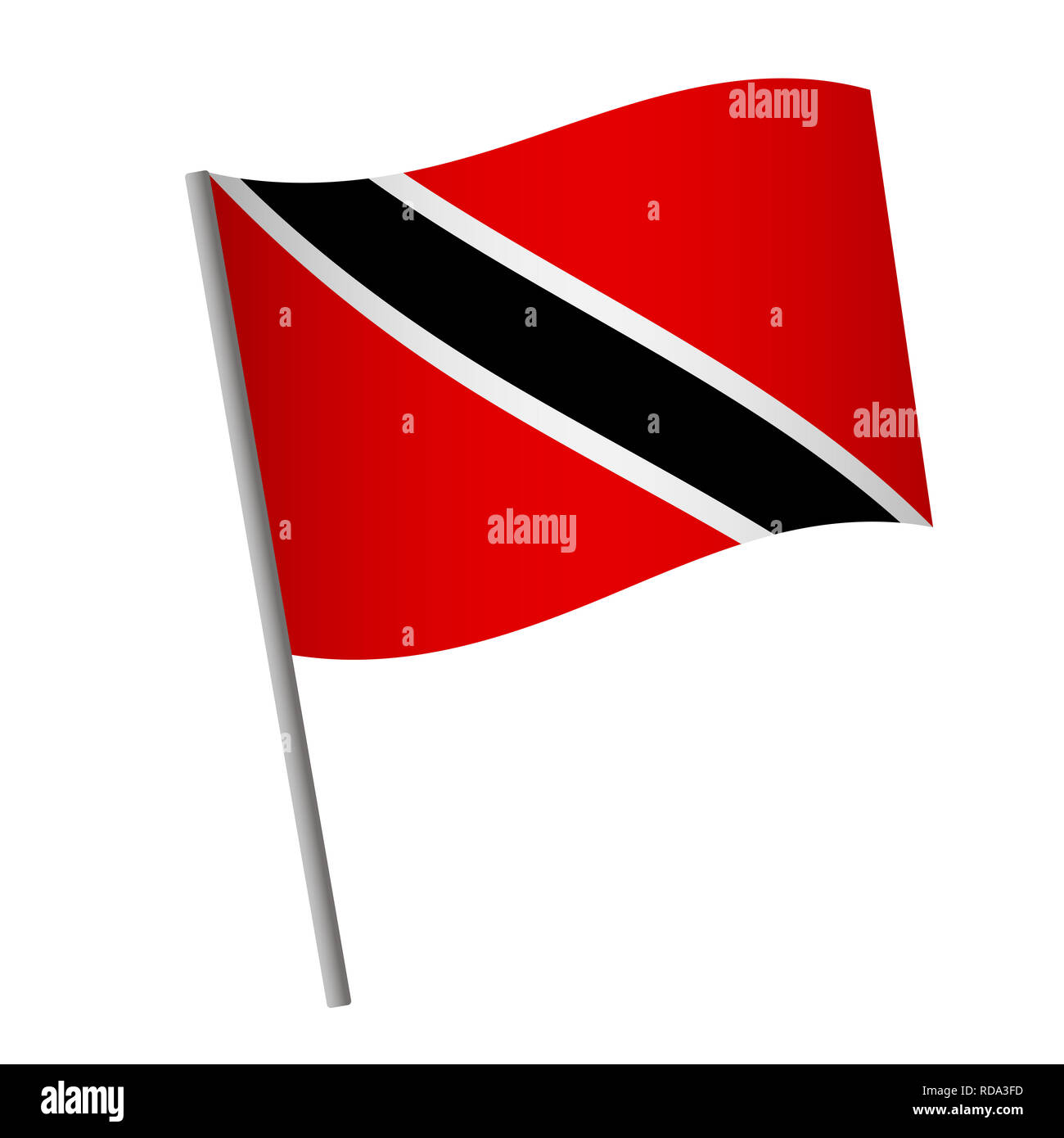 Trinidad And Tobago Flag Icon National Flag Of Trinidad And Tobago On