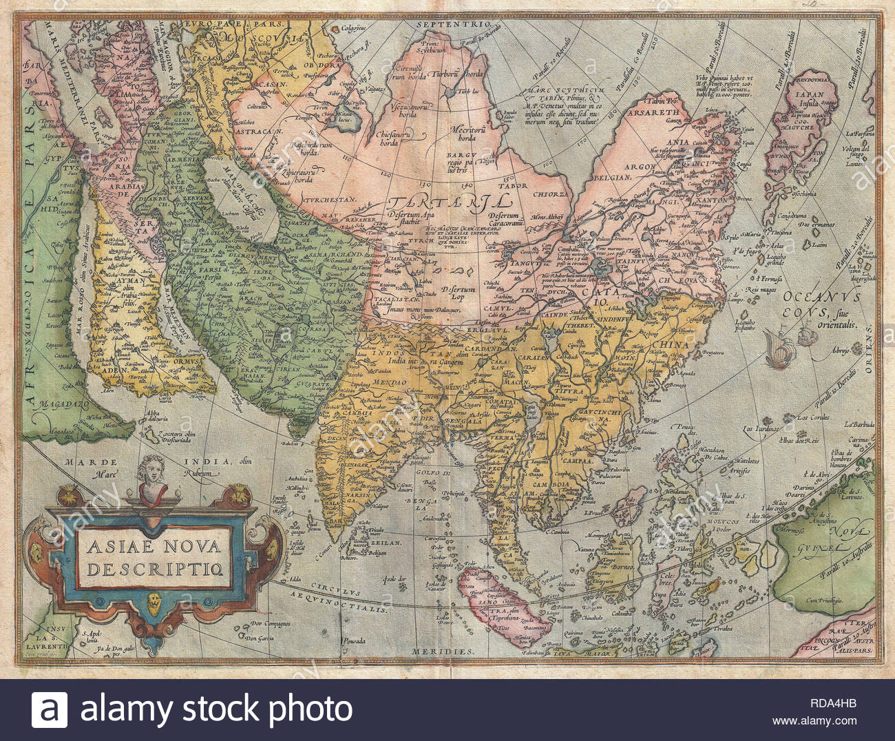 Ortelius Map Stock Photos & Ortelius Map Stock Images - Alamy