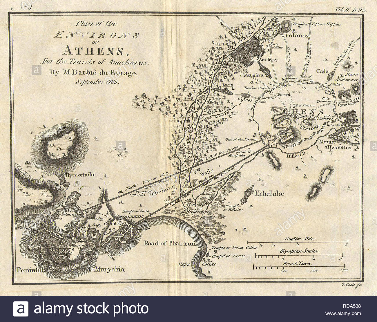 Map Of Athens Stock Photos & Map Of Athens Stock Images - Alamy