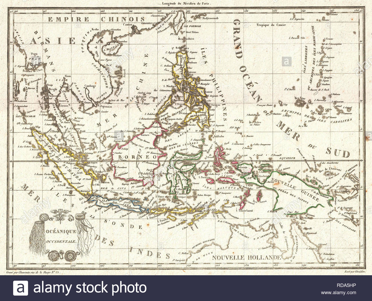 Old Map Of East Indies Stock Photos & Old Map Of East Indies Stock ...