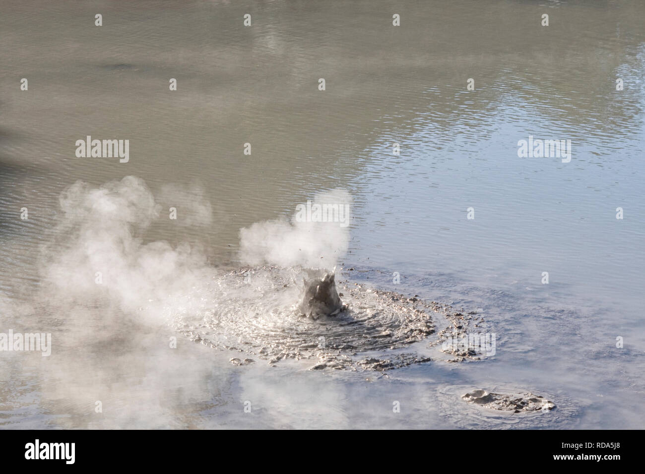 Circular bubbling mud hi-res stock photography and images - Alamy