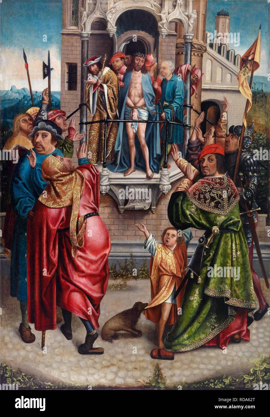 Ecce homo. Museum: PRIVATE COLLECTION. Author: Engebrechtsz., Cornelis Stock Photo - Alamy