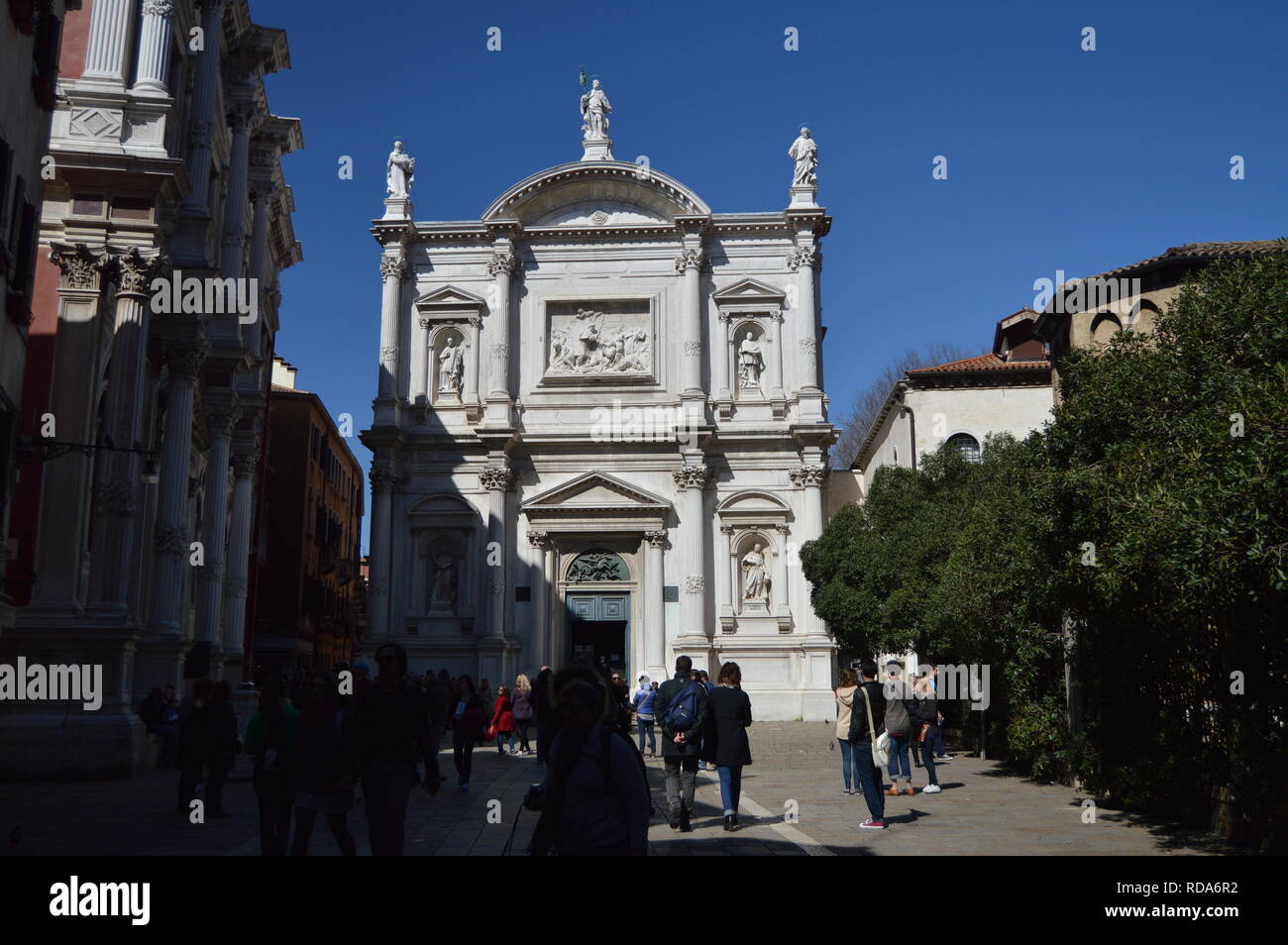 Scuola of san rocco column hi-res stock photography and images - Alamy