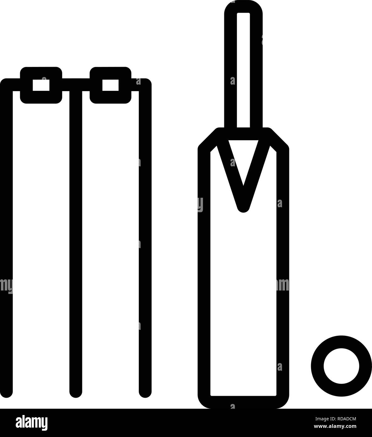 Cricket Sign Icon Vector Illustration For Personal And Commercial Use ...