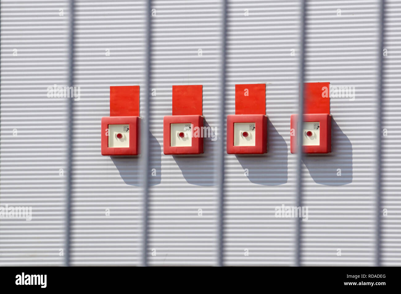 Alarm button on wall hi-res stock photography and images - Alamy