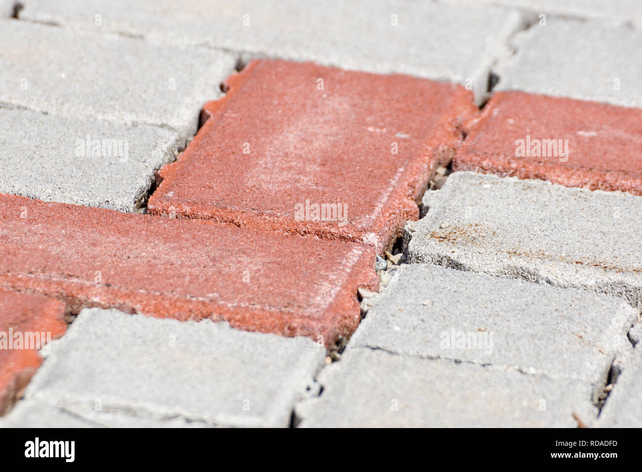 Colored concrete flooring assembled on a substrate of sand type of ...