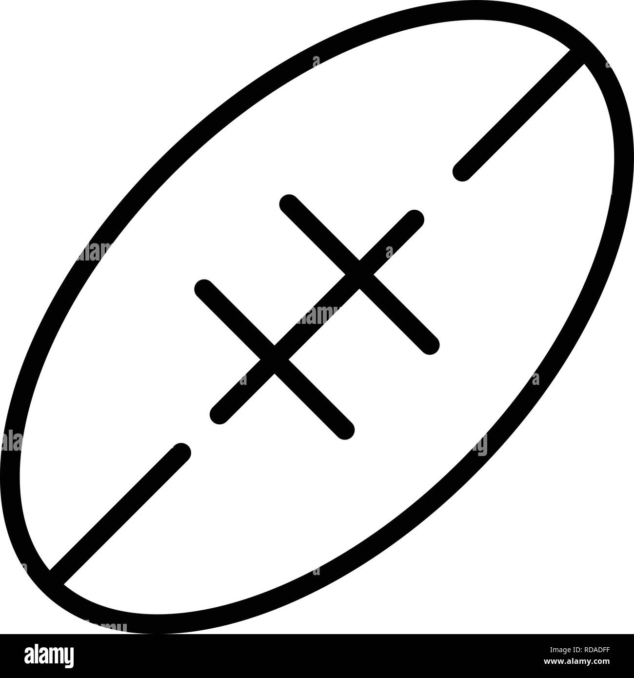 Rugby Sign Icon Vector Illustration For Personal And Commercial Use ...