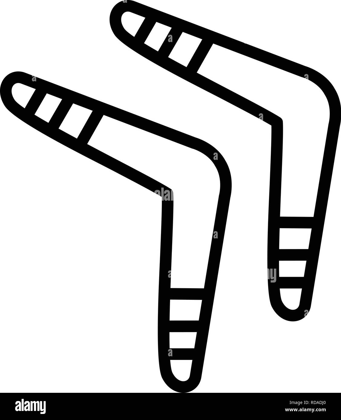 Boomerang Sign Icon Vector Illustration For Personal And Commercial Use ...