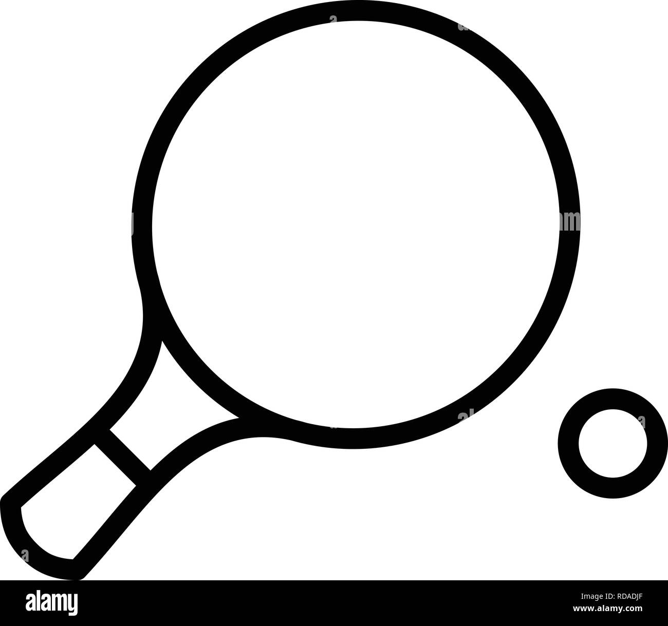 Ping Pong Sign Icon Vector Illustration For Personal And Commercial Use ...