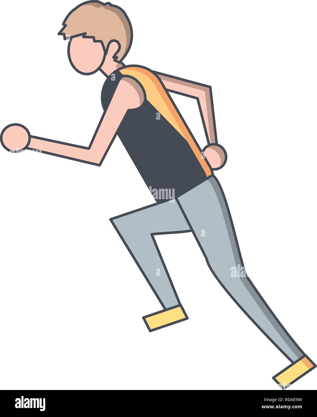 Runner Sign Icon Vector Illustration For Personal And Commercial Use ...