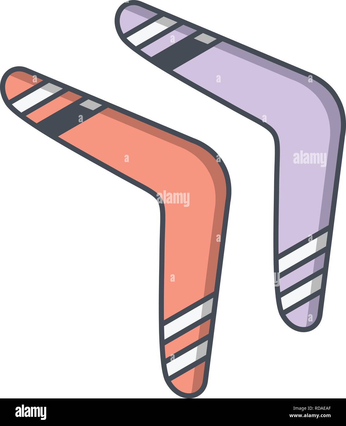 Boomerang Sign Icon Vector Illustration For Personal And Commercial Use ...