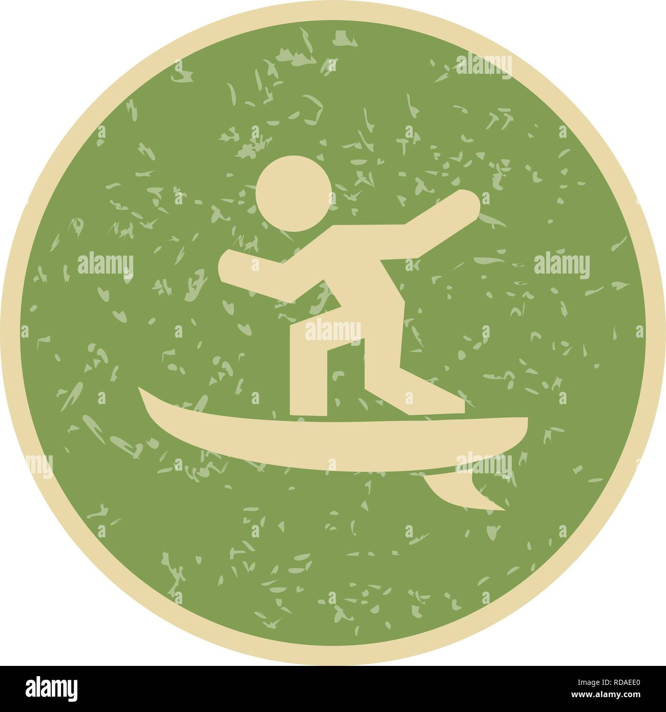 Surf Sign Icon Vector Illustration For Personal And Commercial Use ...