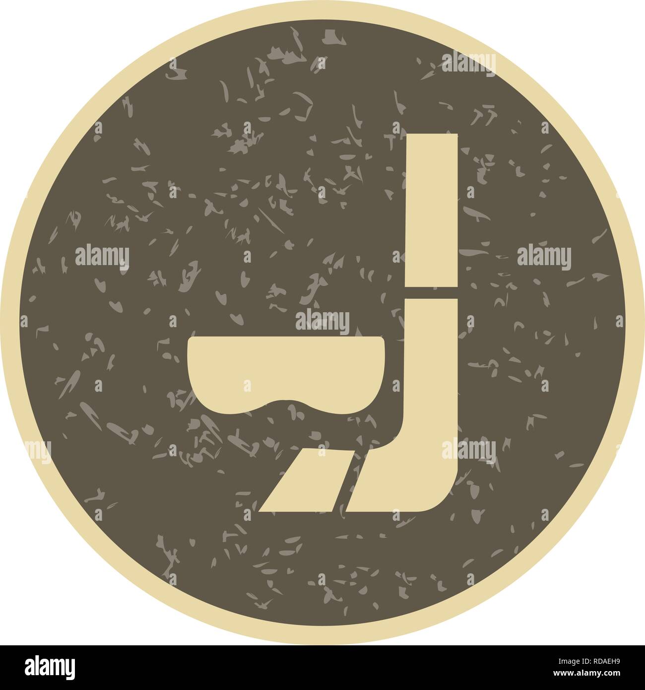 Snorkel Sign Icon Vector Illustration For Personal And Commercial Use ...