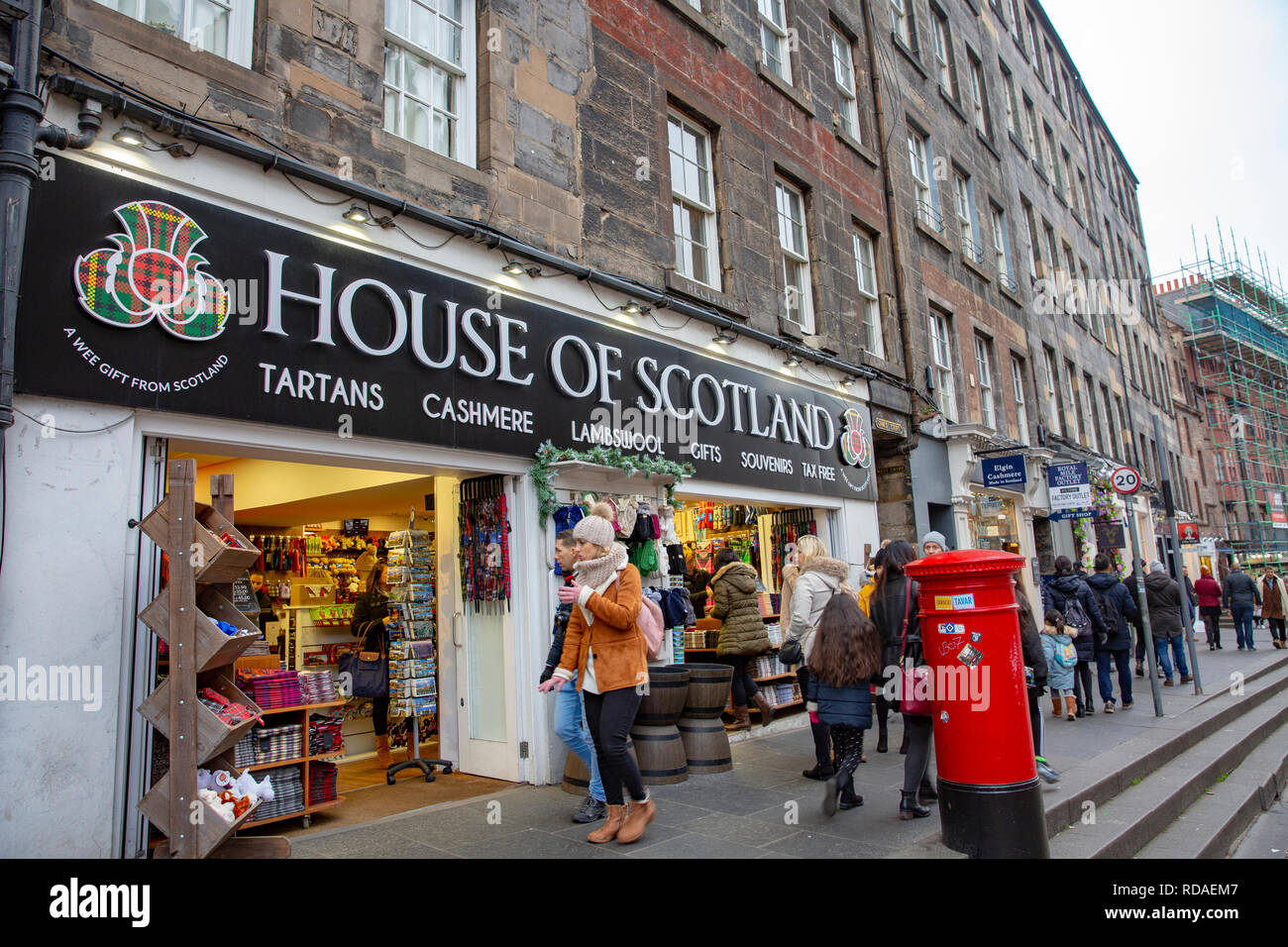 Scotland letterbox hi-res stock photography and images - Alamy