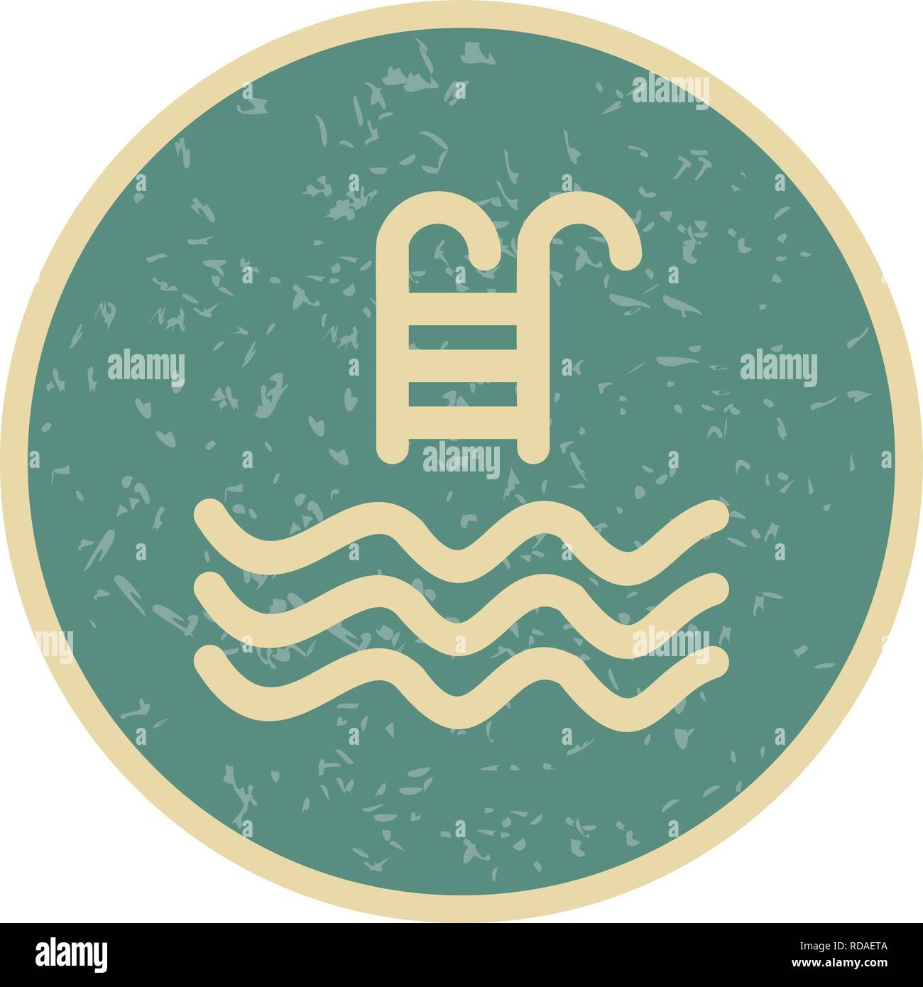 Swimming Pool Sign Icon Vector Illustration For Personal And Commercial ...