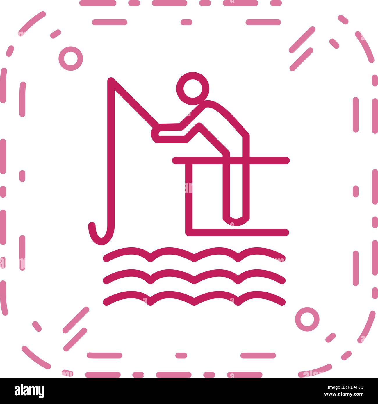 Fish pennant Stock Vector Images - Alamy