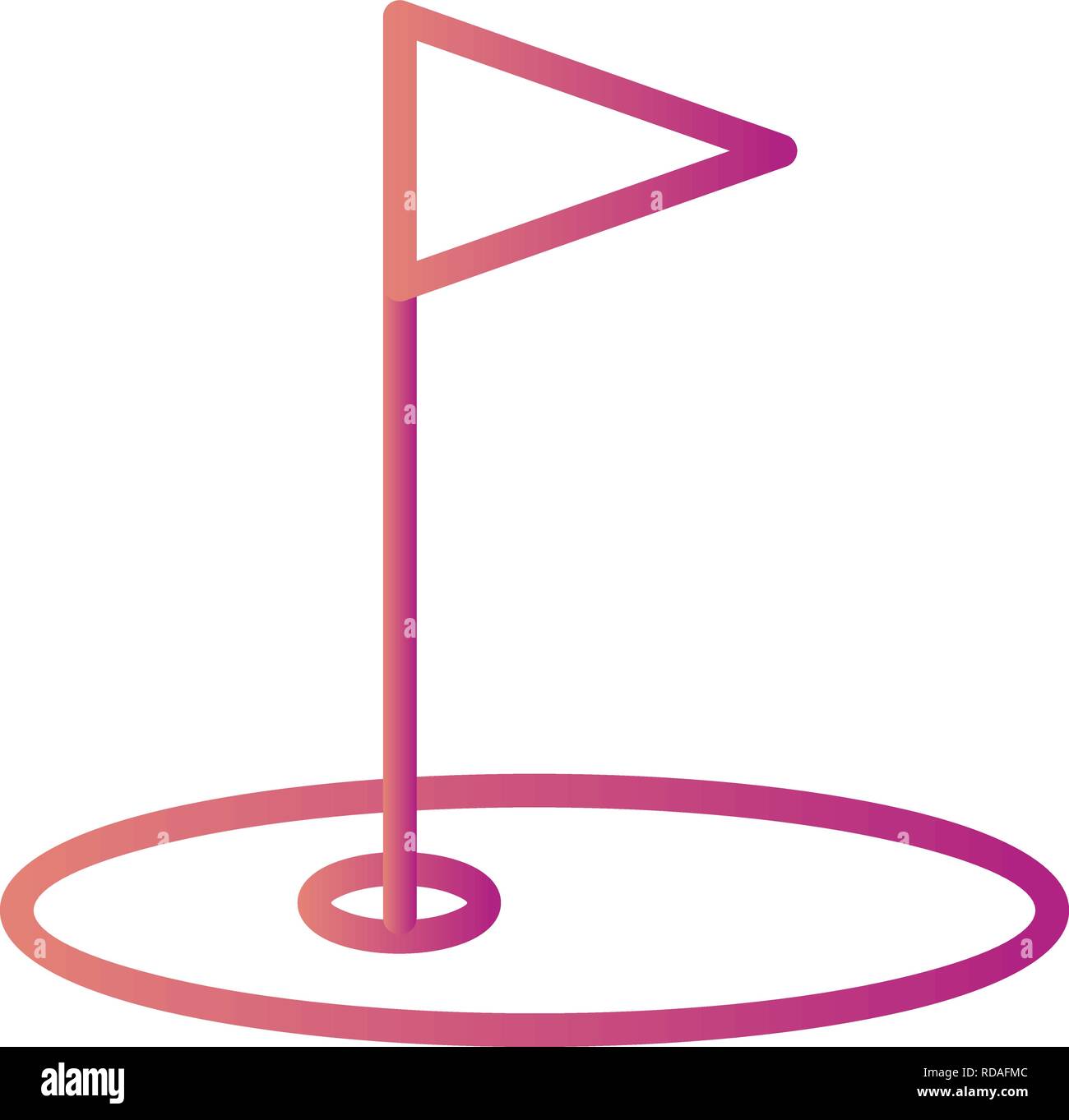 Golf Sign Icon Vector Illustration For Personal And Commercial Use ...