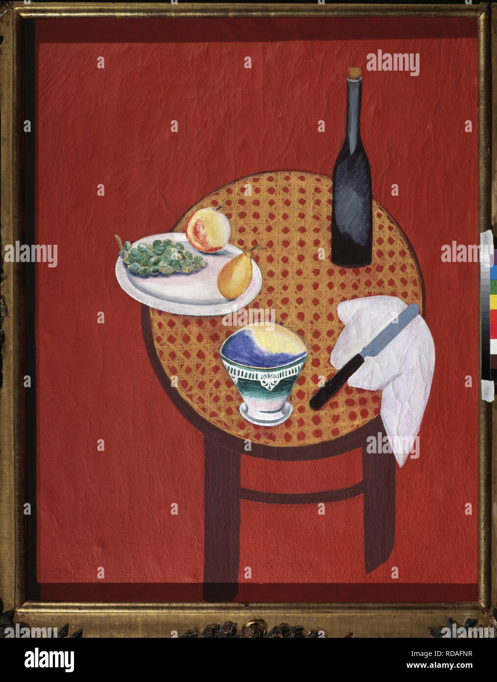 Red still life. Museum: PRIVATE COLLECTION. Author: Sterenberg, David ...