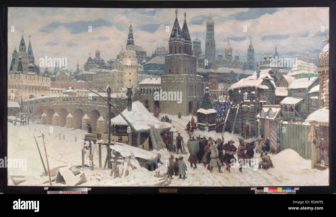 Moscow in the 17th century hi-res stock photography and images - Alamy