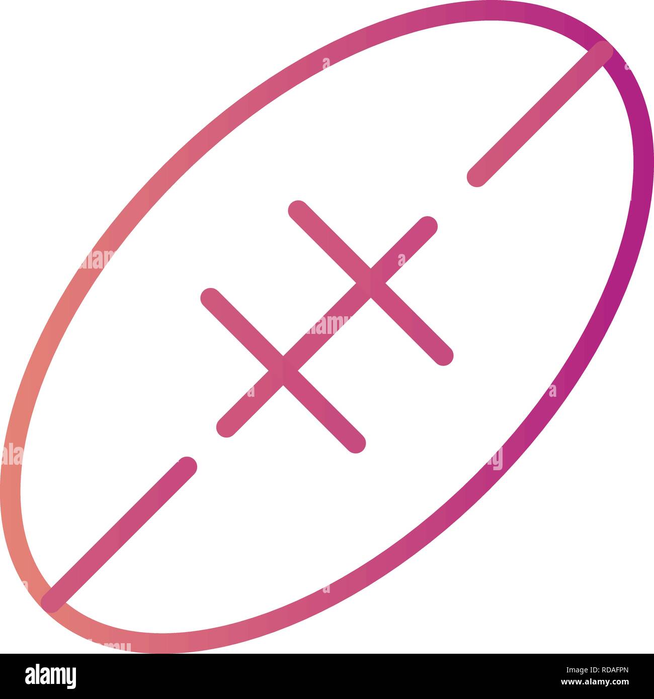 Rugby Sign Icon Vector Illustration For Personal And Commercial Use ...