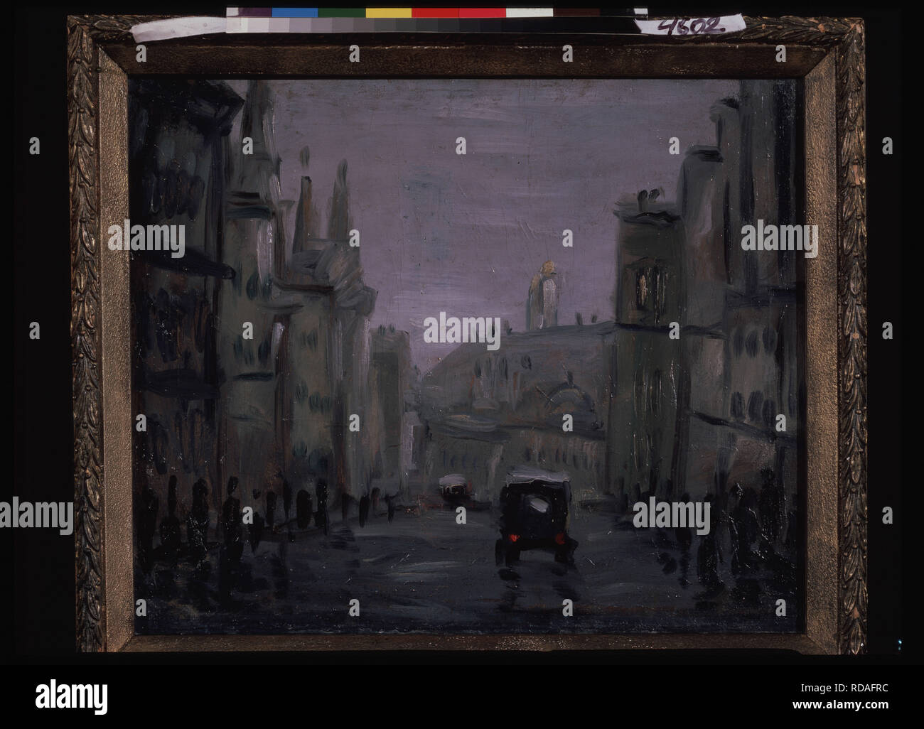 The Gorky Street in Moscow. Museum: State Tretyakov Gallery, Moscow ...