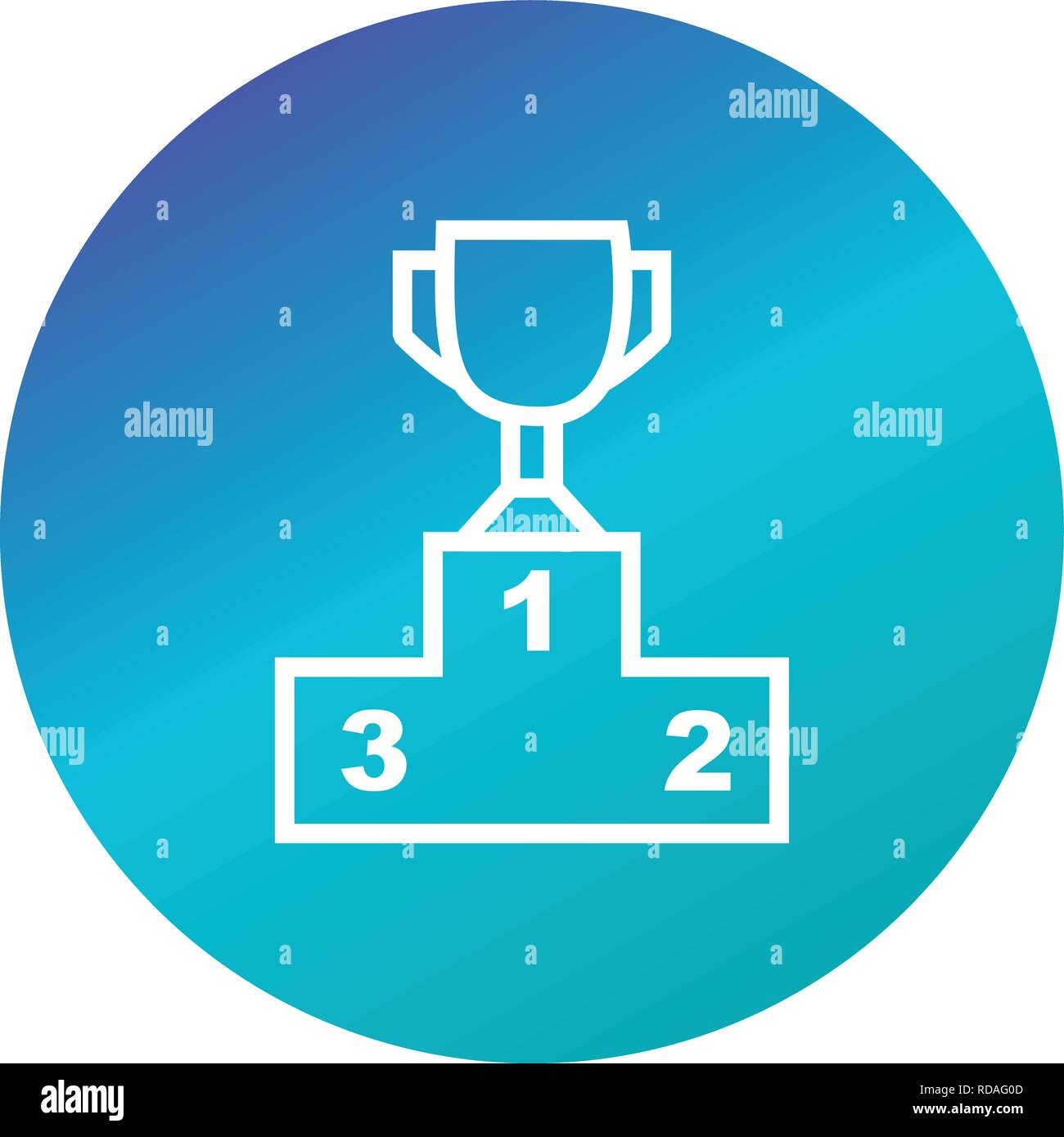 Podium Sign Icon Vector Illustration For Personal And Commercial Use ...
