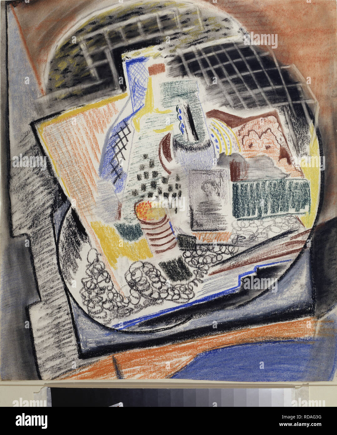 Cubist still life. Museum: PRIVATE COLLECTION. Author: Sterenberg ...