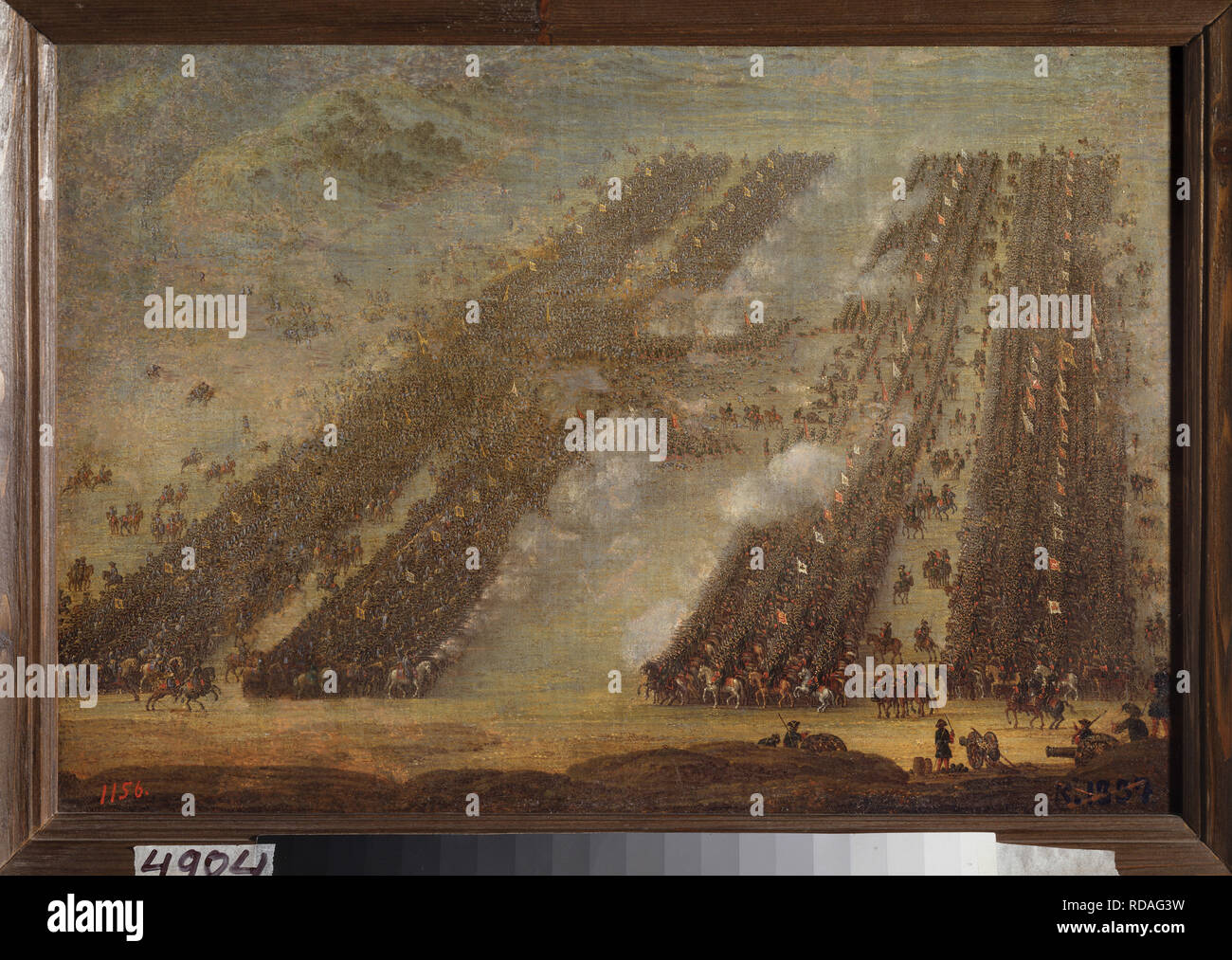 The Battle of Poltava on 27 June 1709. Museum: State Open-air Museum ...
