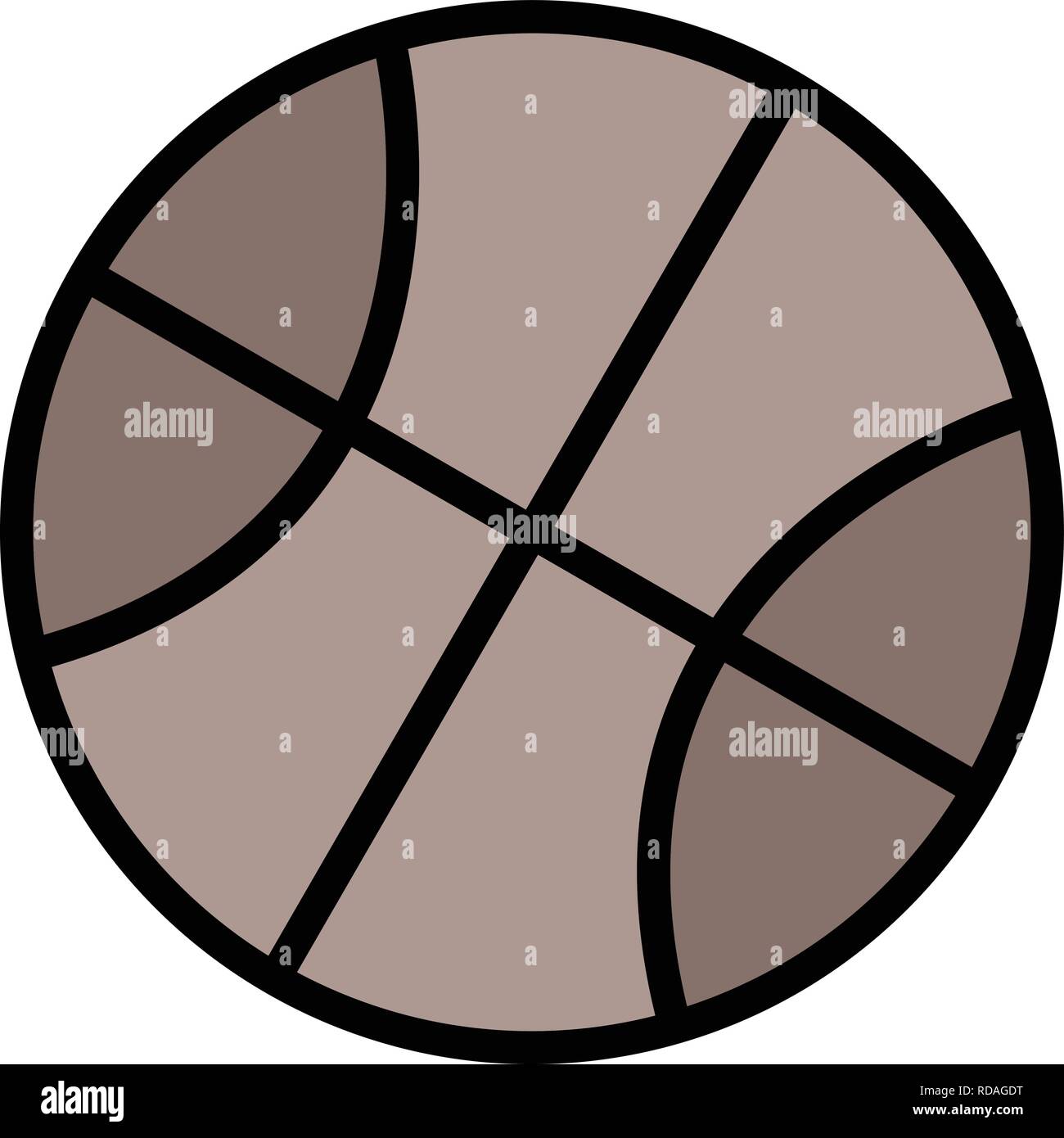 Basketball Sign Icon Vector Illustration For Personal And Commercial ...