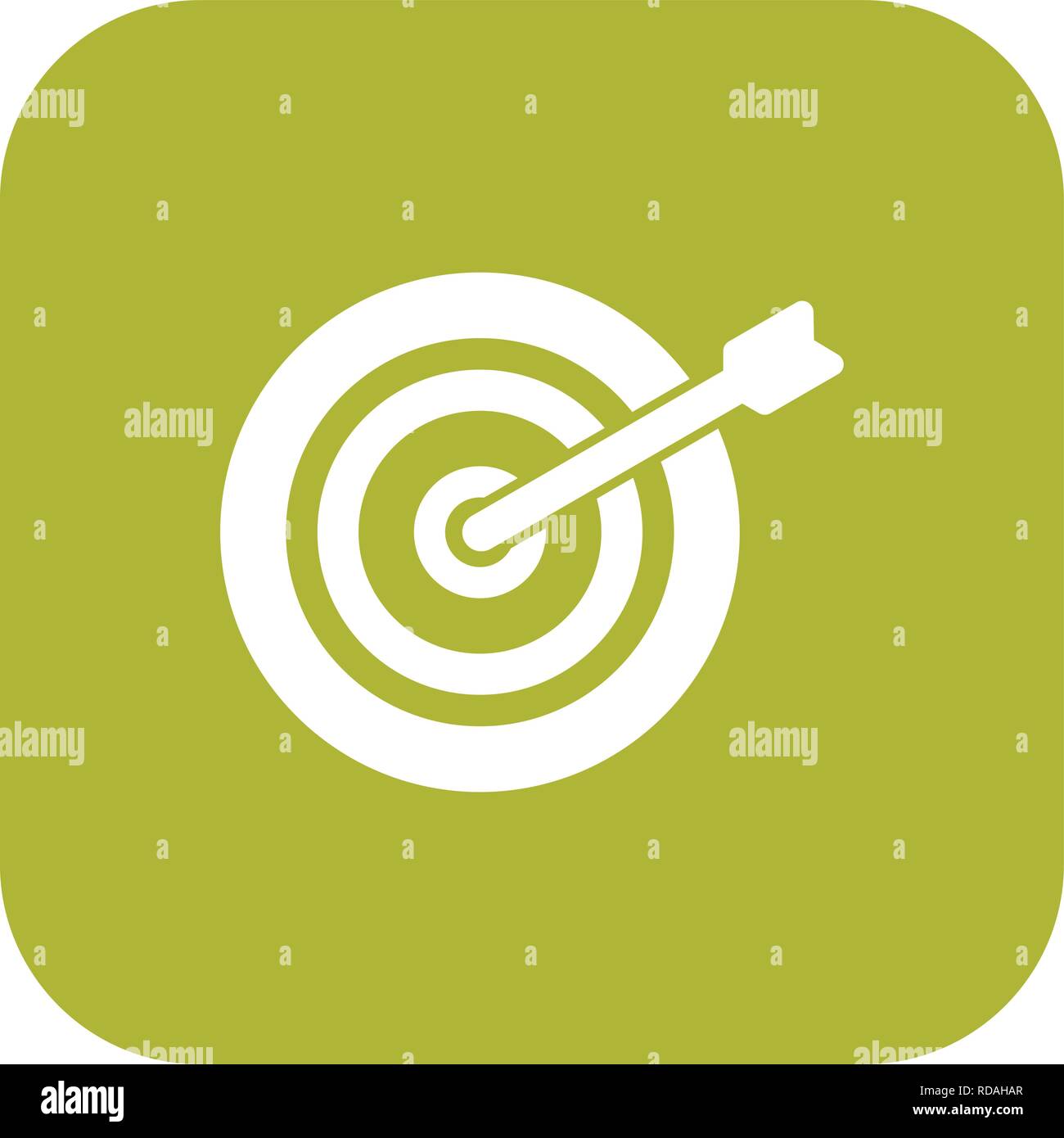 Bullseye Sign Icon Vector Illustration For Personal And Commercial Use ...