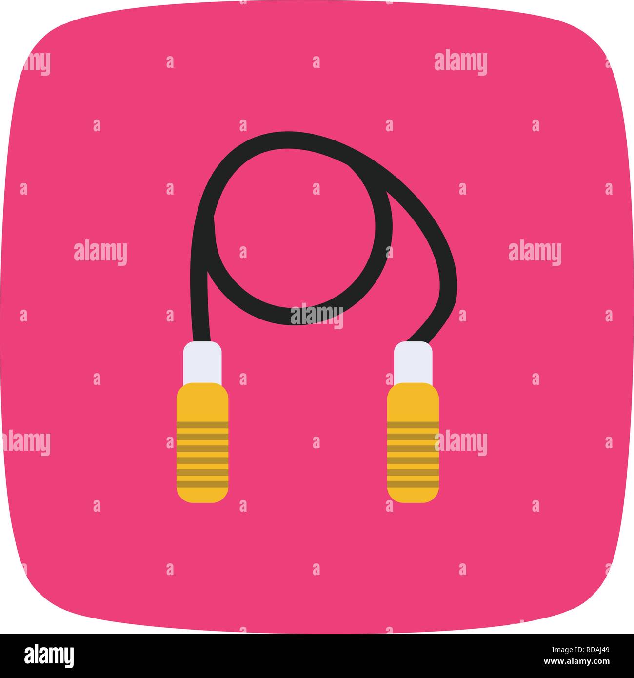 Jumping Rope Sign Icon Vector Illustration For Personal And Commercial ...