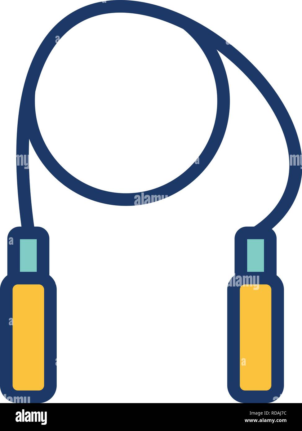 Jumping Rope Sign Icon Vector Illustration For Personal And Commercial ...