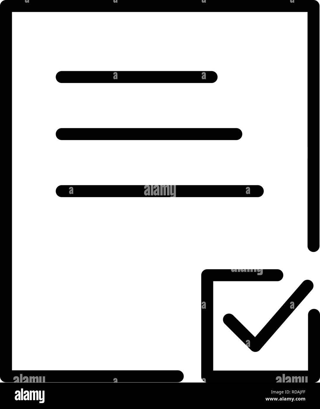Task Vector Icon Sign Icon Vector Illustration For Personal And ...
