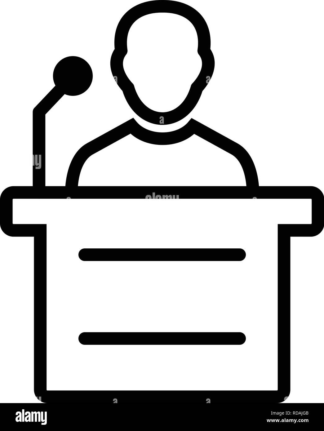 Speech Vector Icon Sign Icon Vector Illustration For Personal And ...