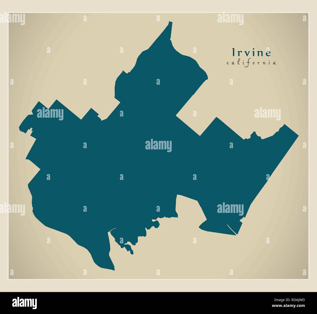 Map of california counties hi-res stock photography and images - Alamy