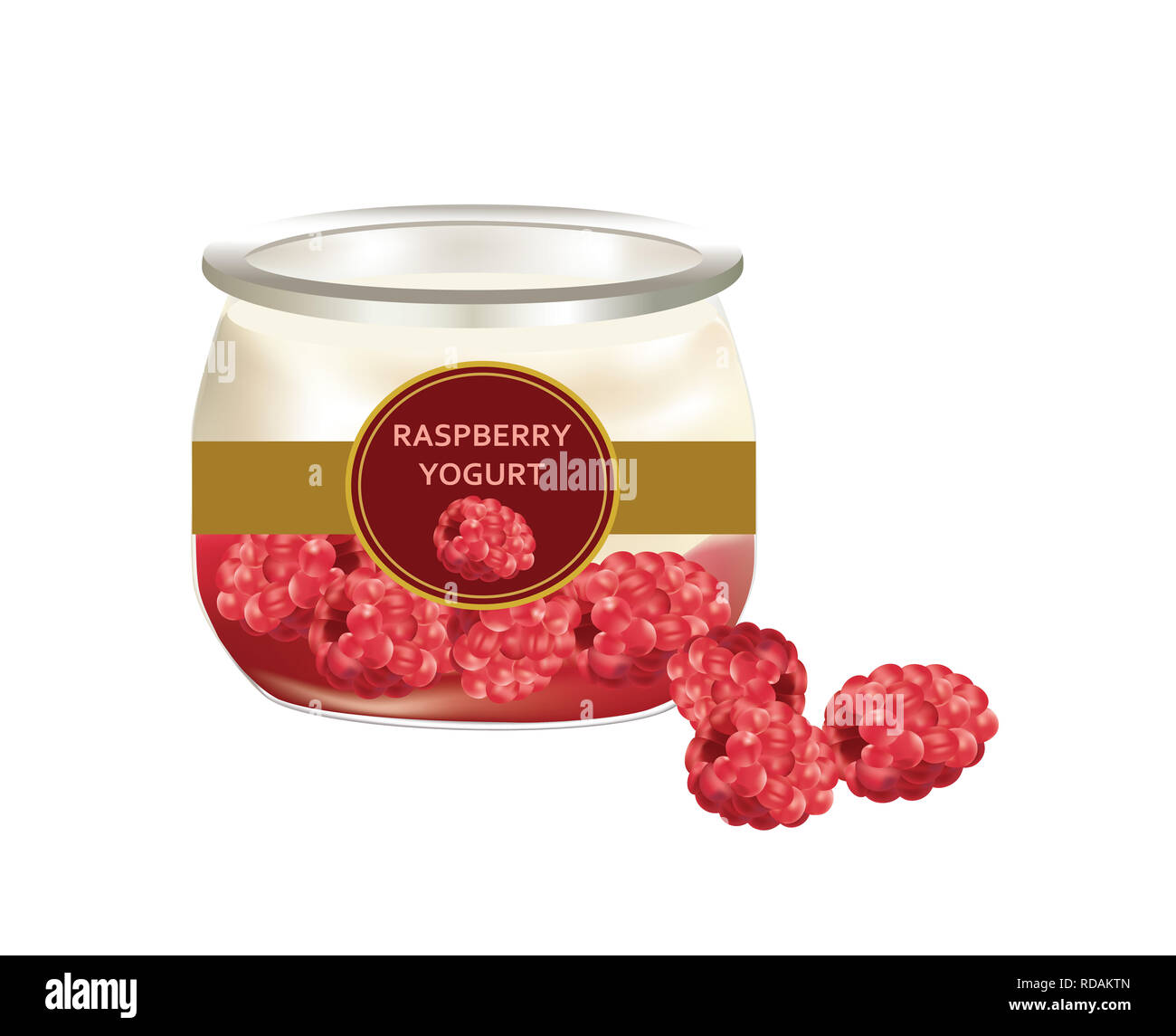 Yogurt fruit texture hi-res stock photography and images - Alamy