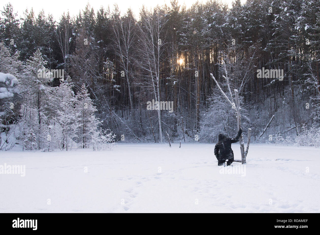 Black man slouching hi-res stock photography and images - Alamy