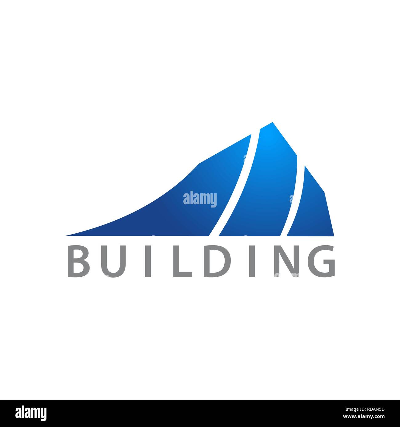 towering building logo concept design. Symbol graphic template element ...