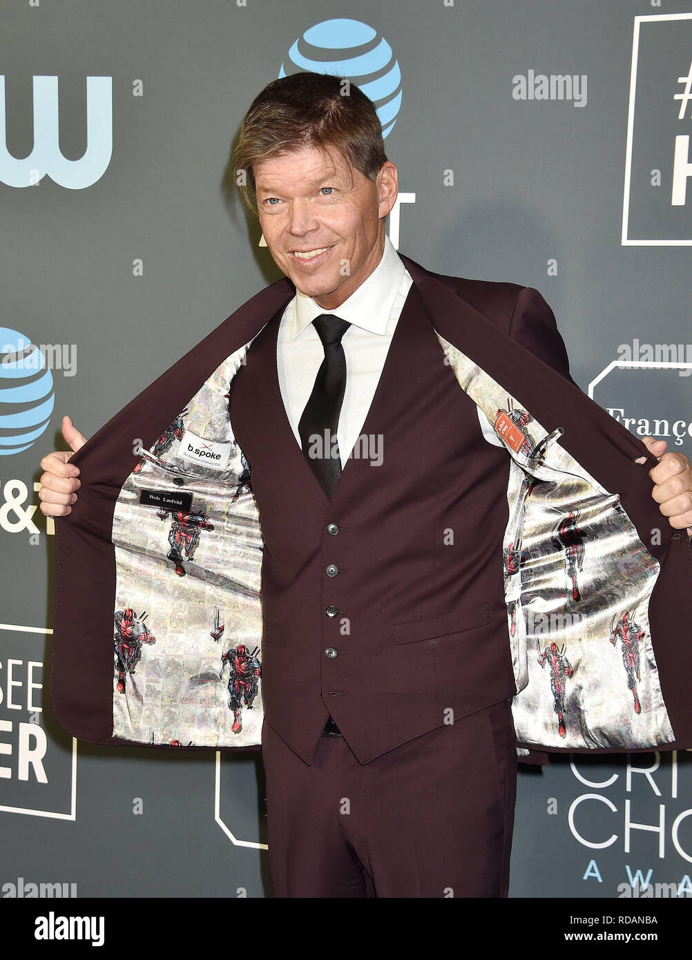 SANTA MONICA, CA - JANUARY 13: Rob Liefeld arrives at the The 24th ...