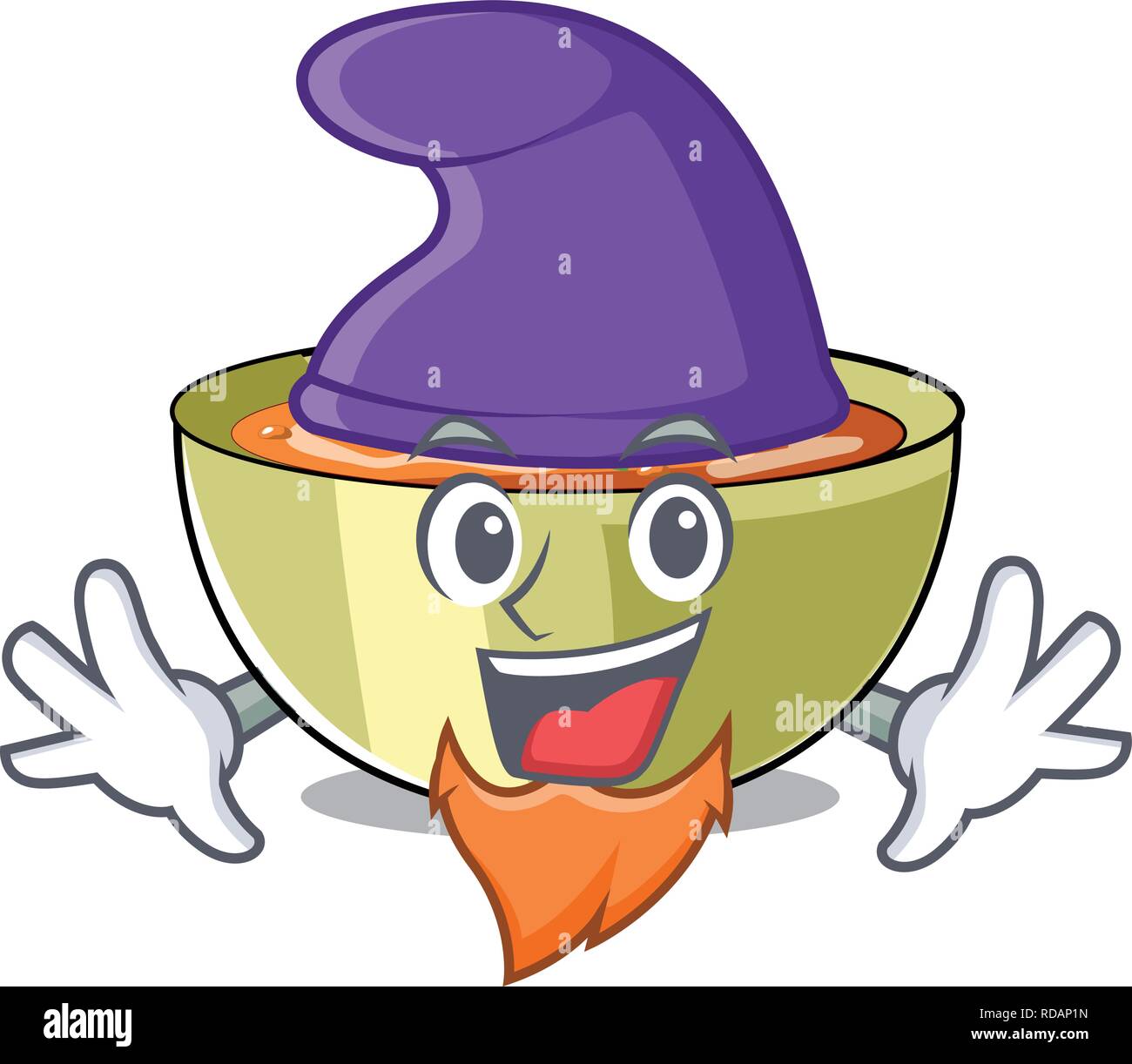 Elf lentil soup in a mascot bowl Stock Vector Image & Art - Alamy