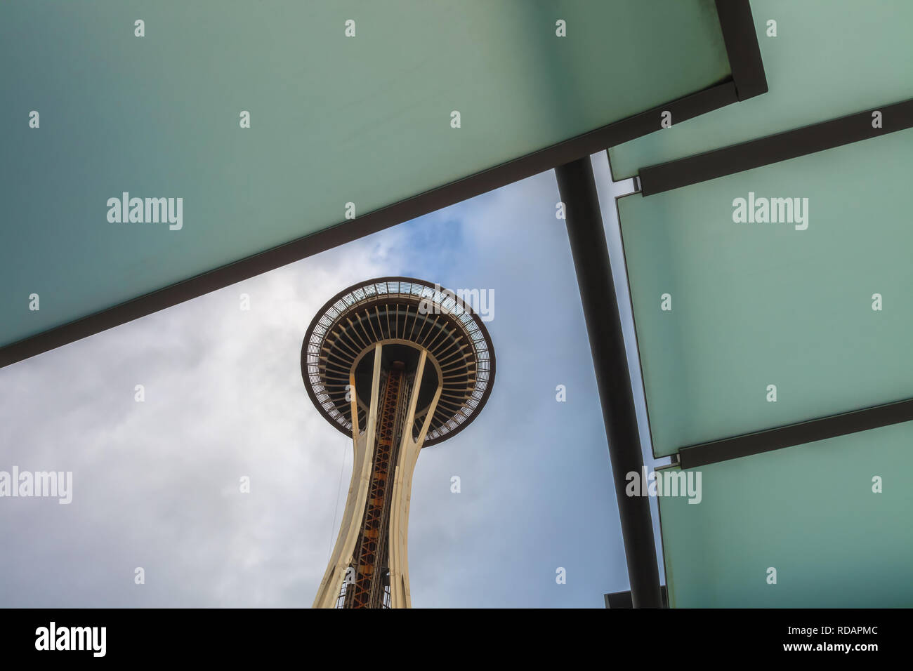 Seattle's icon, the Space Needle in Washington, United States Stock ...