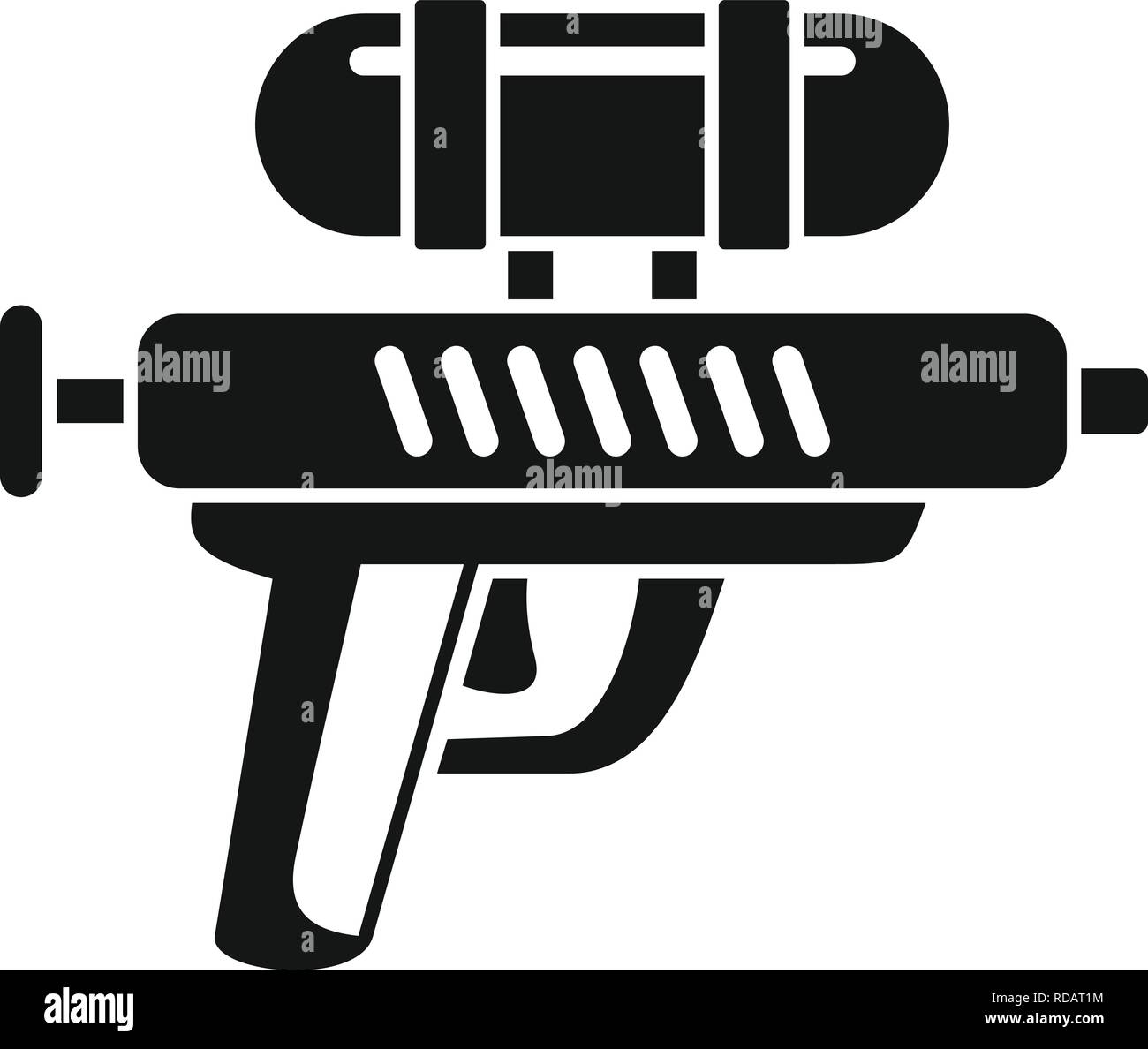 Water gun icon. Simple illustration of water gun vector icon for web ...